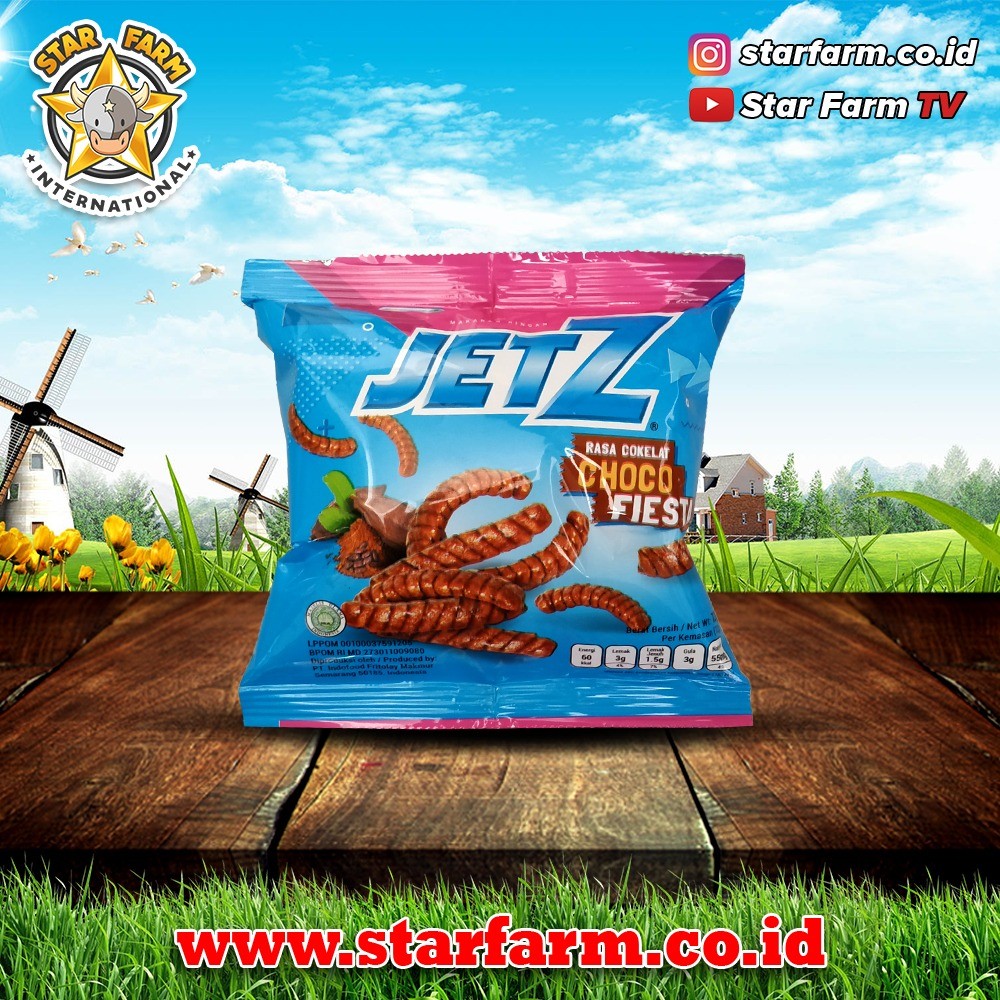 Snack Jet Z Choco Fiesta 12g - Star Farm – Star Farm International